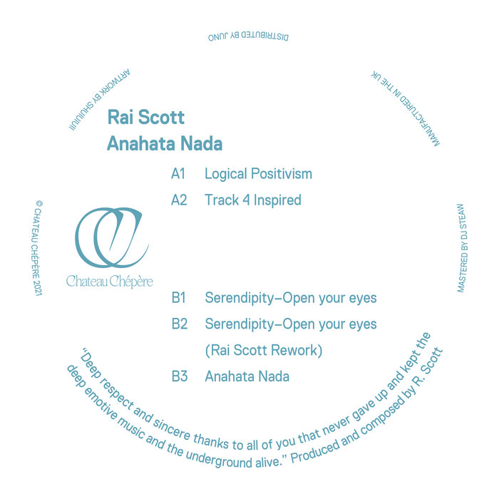 Rai Scott - Anahata Nada | Rai Scott | Chateau Chepere