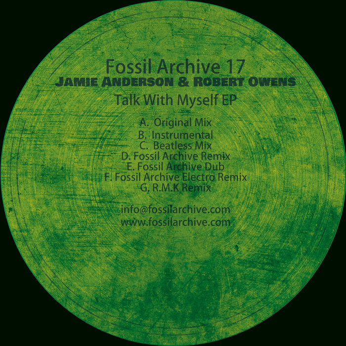 Jamie Anderson & Robert Owens - Talk With Myself EP | Jamie Anderson & Robert Owens | Fossil Archive