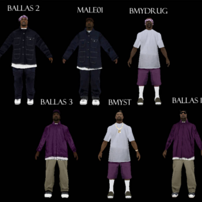 Gta Sa Ballas Skin Pack