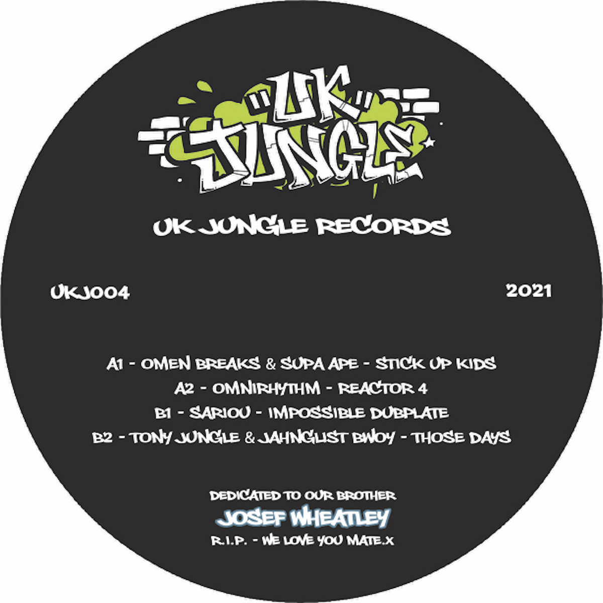 UK Jungle Records Presents: UK Jungle 004 (DIGITAL OUT NOW!! -12" VINYL ...