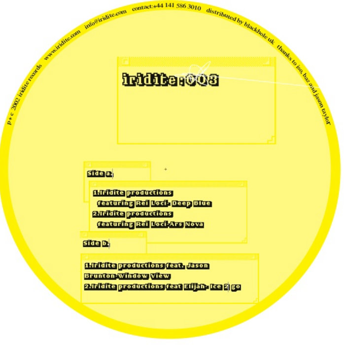 Iridite Productions - Better By Design (IR-003) | Iridite Productions