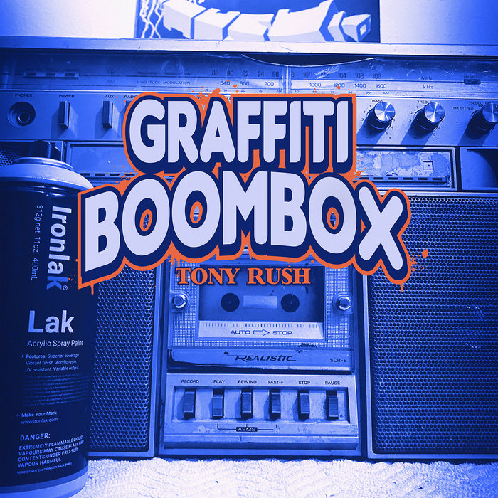 Graffiti Boombox | Tony Rush