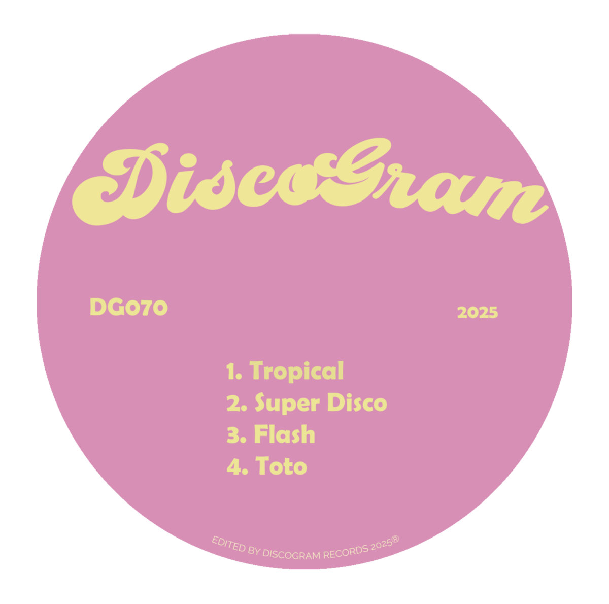 DG070 special release | DiscoGram