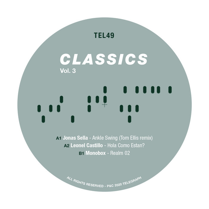 Ankle Swing (Tom ellis remix) | Jonas Sella | Logistic records / Telegraph records