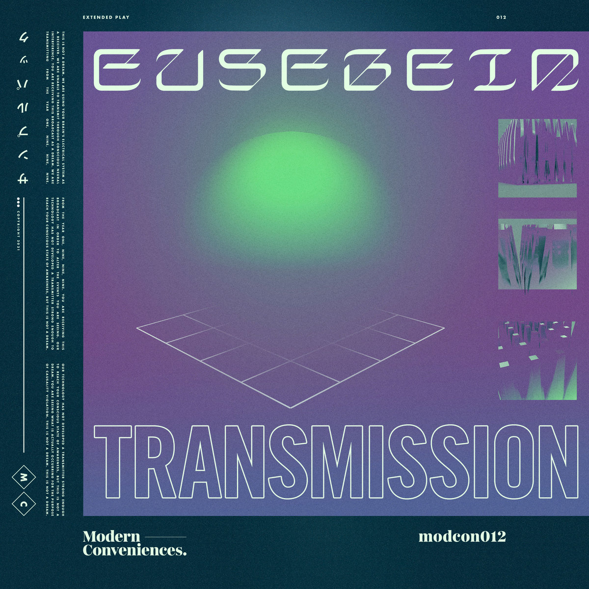 Transmission EP | Eusebeia | Modern Conveniences