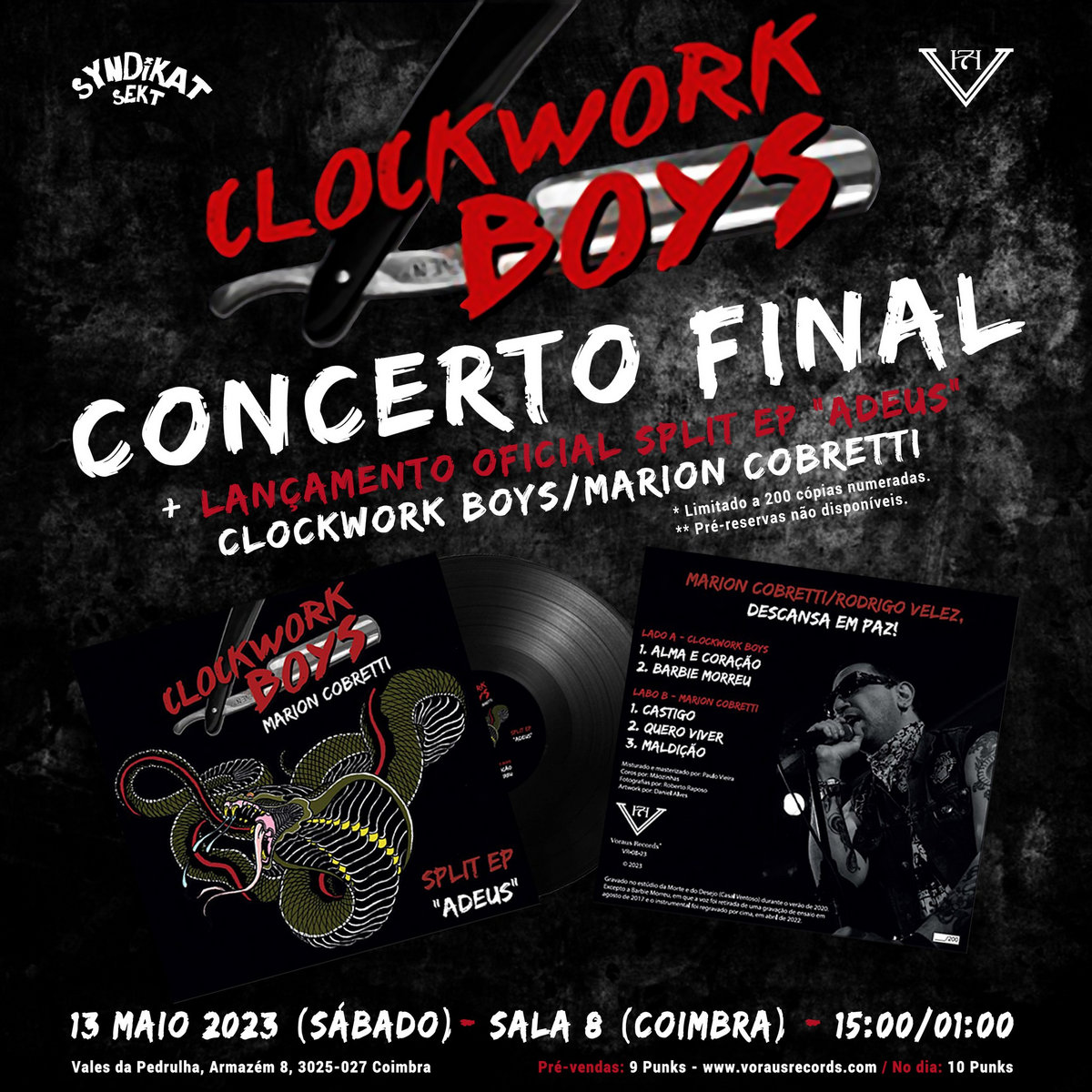 Adeus | Clockwork Boys