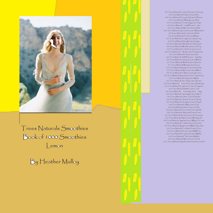 Trees Naturals Smoothie: Book of 1000 Smoothies: Lemon | Trees Naturals