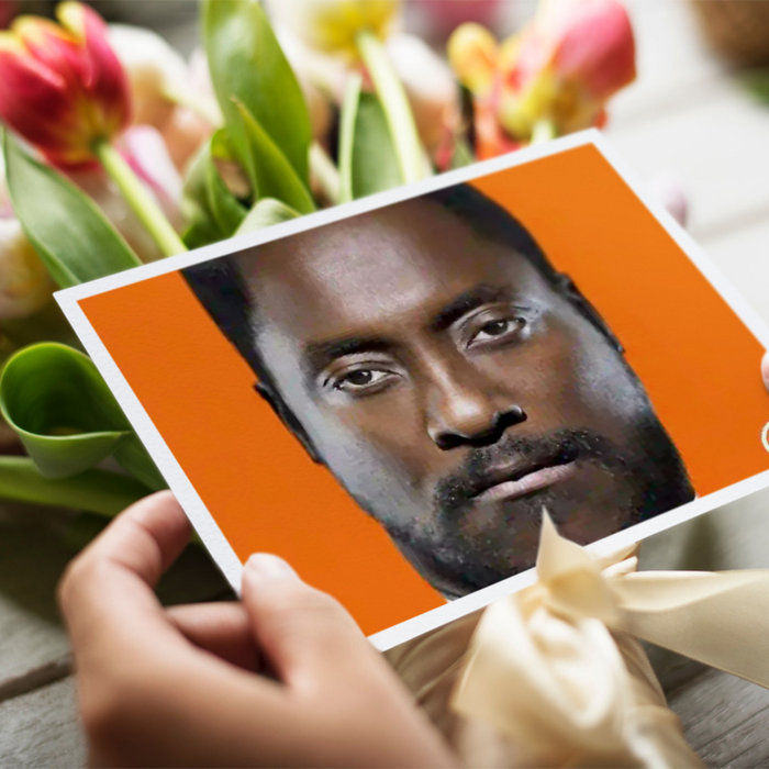 fat will.i.am event card for friend birthday or severe injury recovery ...