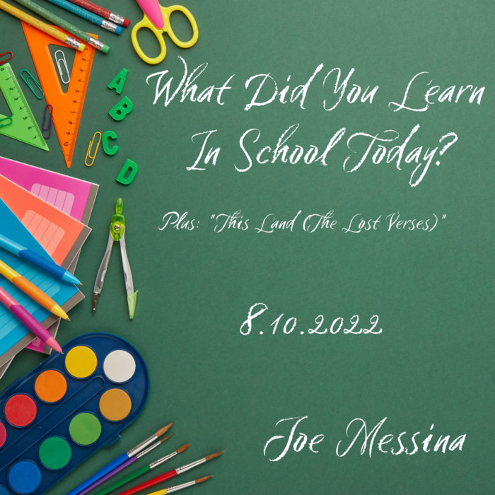 What Did You Learn In School Today? | Joe Messina