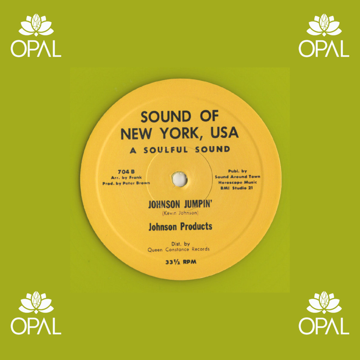 Johnson Products - Johnson Jumpin' (Opal FX remix) | OPAL