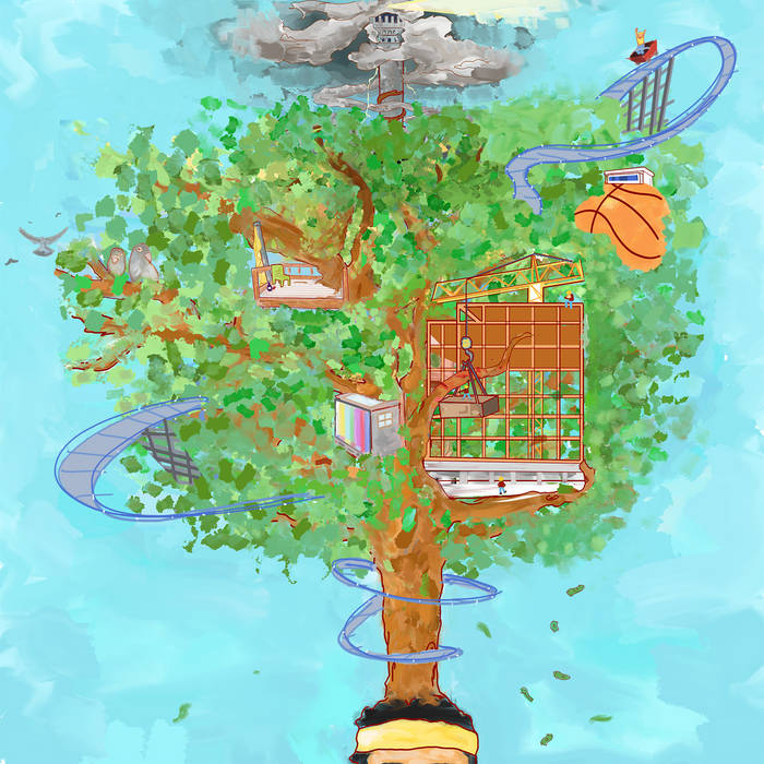 2 Point Perspective Tree House