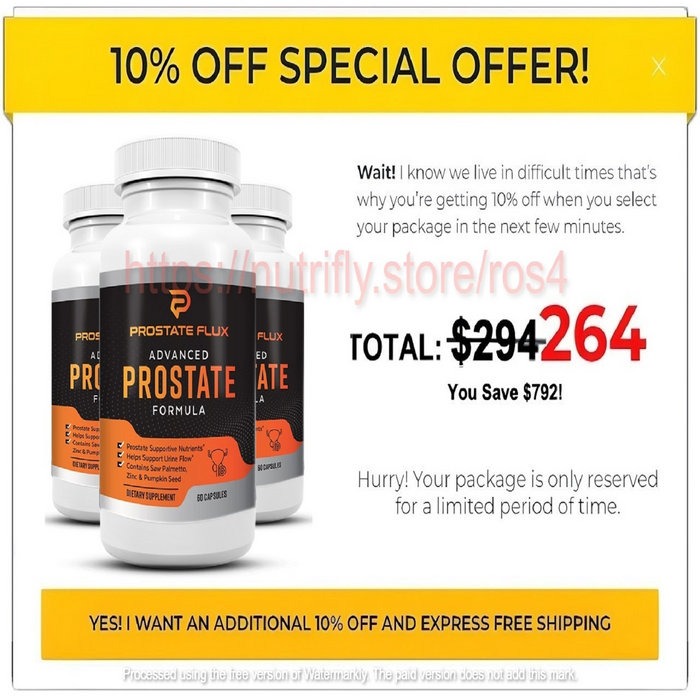 ProstateFlux (Review) Holistic Prostate Support and Optimal Flow ...