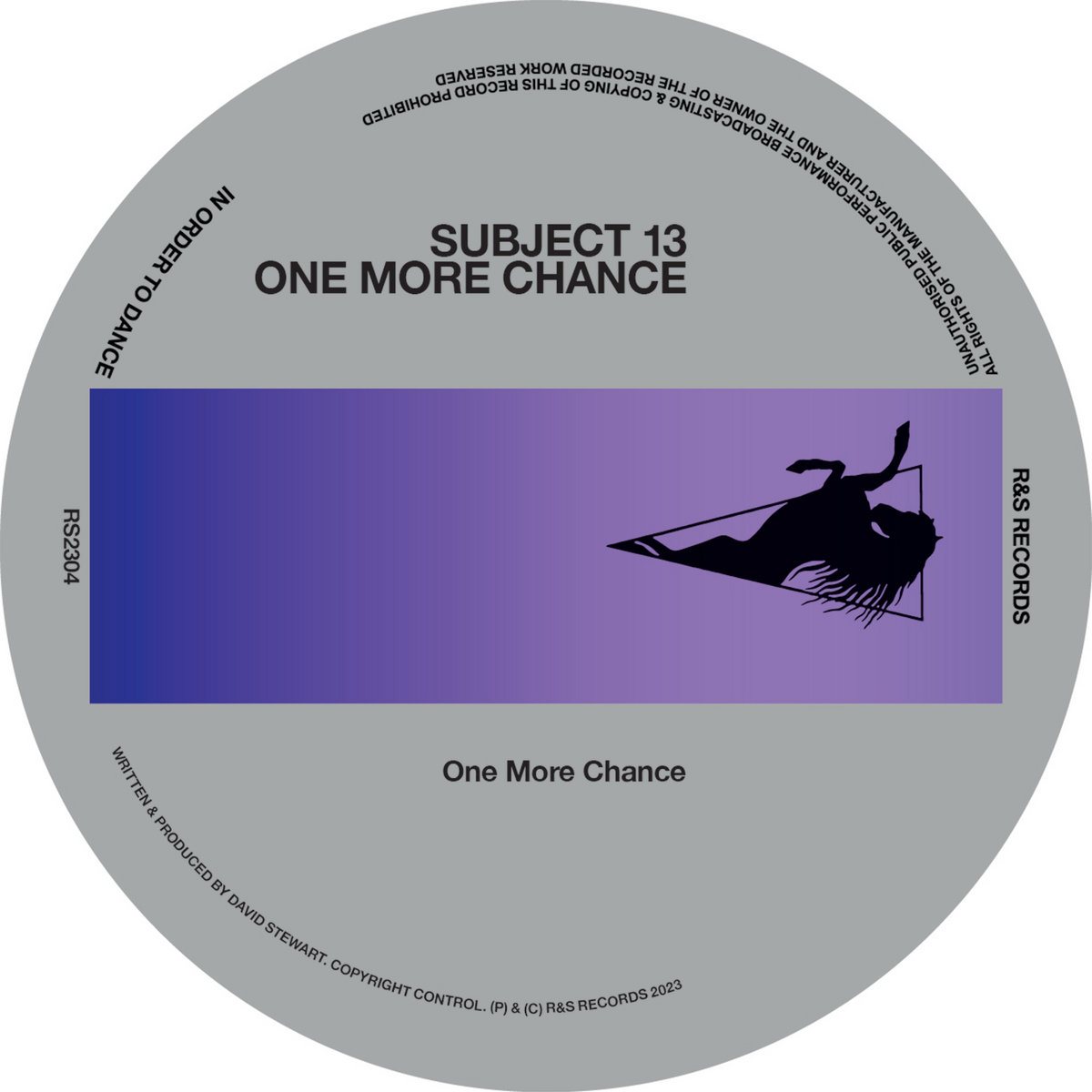 One More Chance | Subject 13 | R&S Records