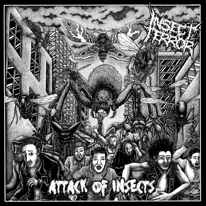 Insect Terror - Attack of Insects / Convulsions 7" Split | INSECT TERROR