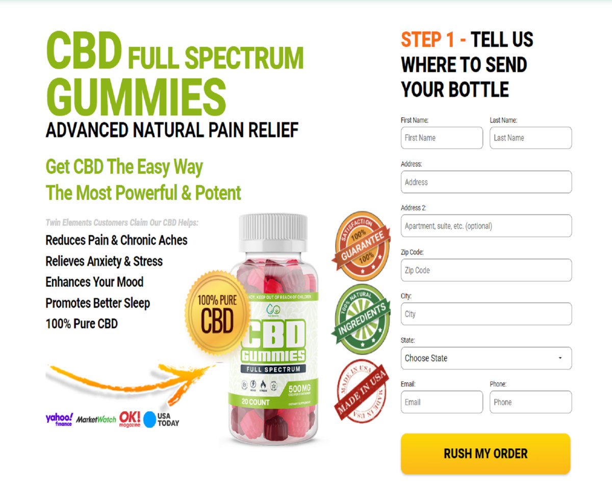 Twin Elements CBD Gummies | twinelementscbdgummiesget