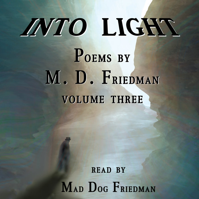 Into Light: Poems by M. D. Friedman - Volume Three | Mad Dog Friedman ...
