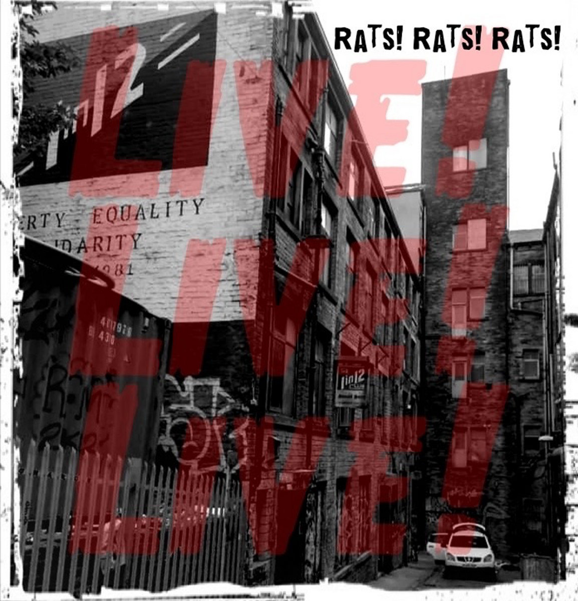 LIVE! LIVE! LIVE! | RATS! RATS! RATS! | Rare Vitamin Records