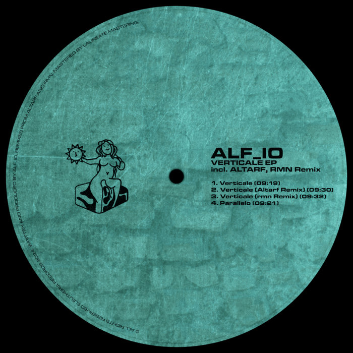 Verticale EP incl. remixes from Altarf & rmn | Alf_io | Eleutheria Records