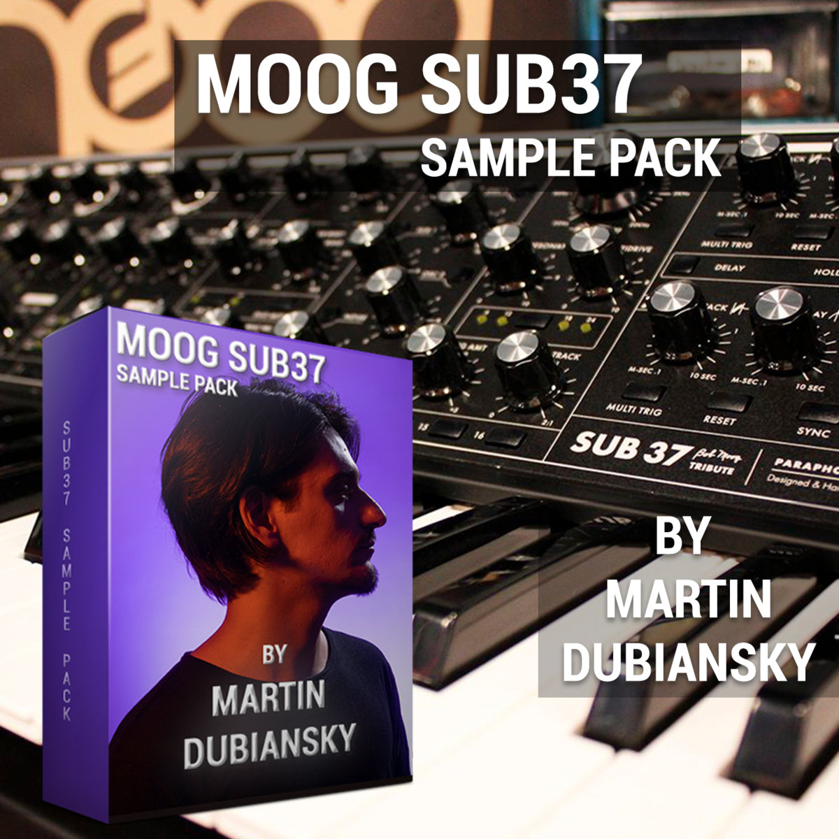 Moog Sub37 | Inedit Sample Pack By Martín Dubiansky | Martín Dubiansky ...