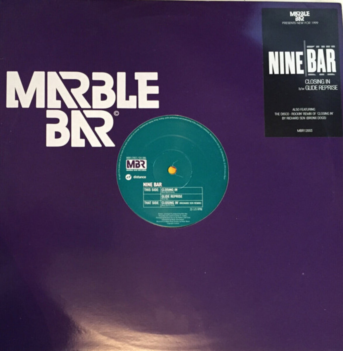 Nine Bar - Closing In (Richard Sen Remix) | Nine Bar | Richard Sen