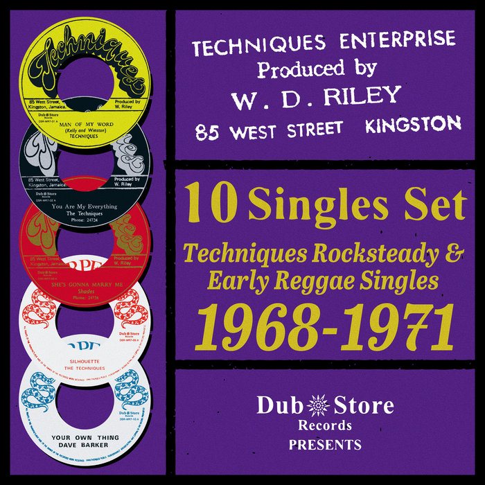 Techniques Rocksteady & Early Reggae Singles 1: 1968-1971 - 10 Singles ...