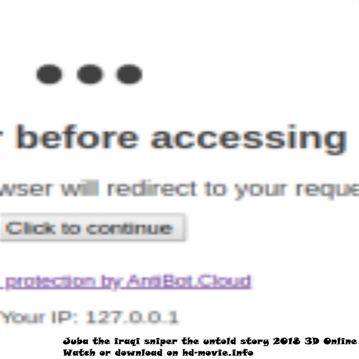 Juba the iraqi sniper the untold story 2018 3D Online | veociadewer1981