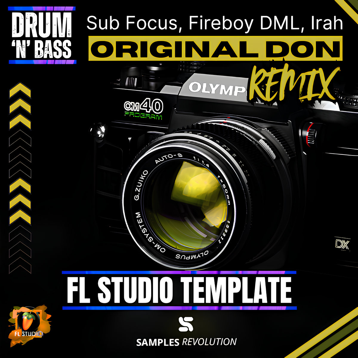 [FLP] Sub Focus, Fireboy DML, Irah - Original Don REMIX (Drum & Bass - FL Studio Template ...