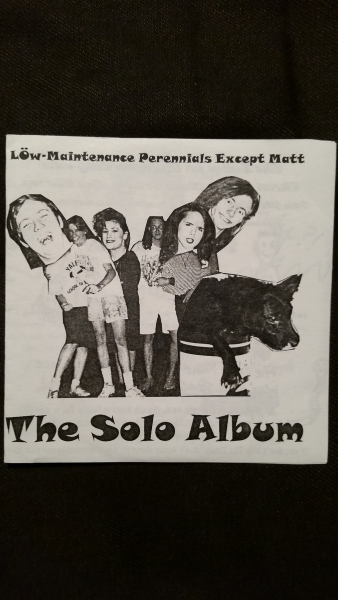 The Solo Album | Low-Maintenance Perennials Except Matt | Mark Prindle