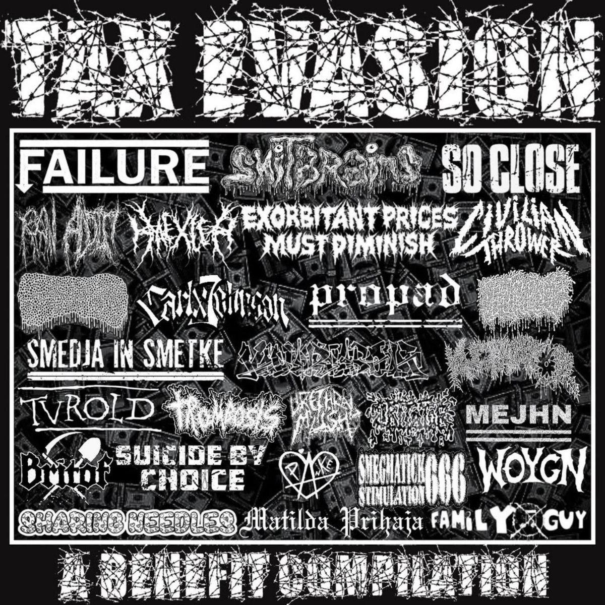 Warriors of anti sound / 3 way split with Kultivator & Suicide Solution ...