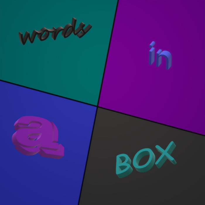 words in a box | GuilloryCraft