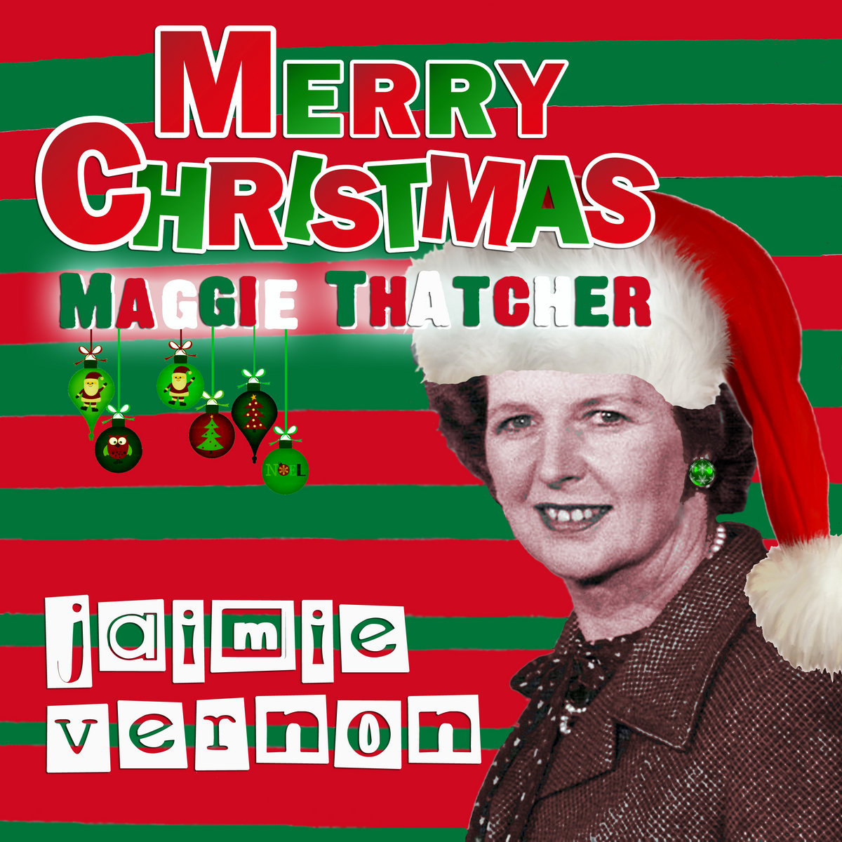 Merry Christmas Maggie Thatcher | JAIMIE VERNON | Bullseye Records of ...