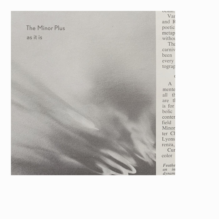 as it is | The Minor Plus