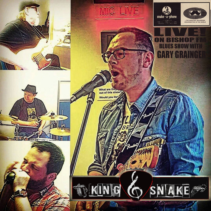 Live on Bishop FM Gary Grainger's Blues Show 2016 | King Snake