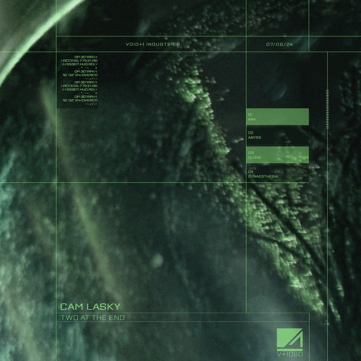 V+1011D Two At The End | Cam Lasky | Void+1 Recordings