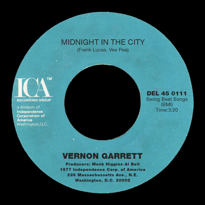 Hey Young Girl / Midnight in the City | Vernon Garrett | Tuff City Records
