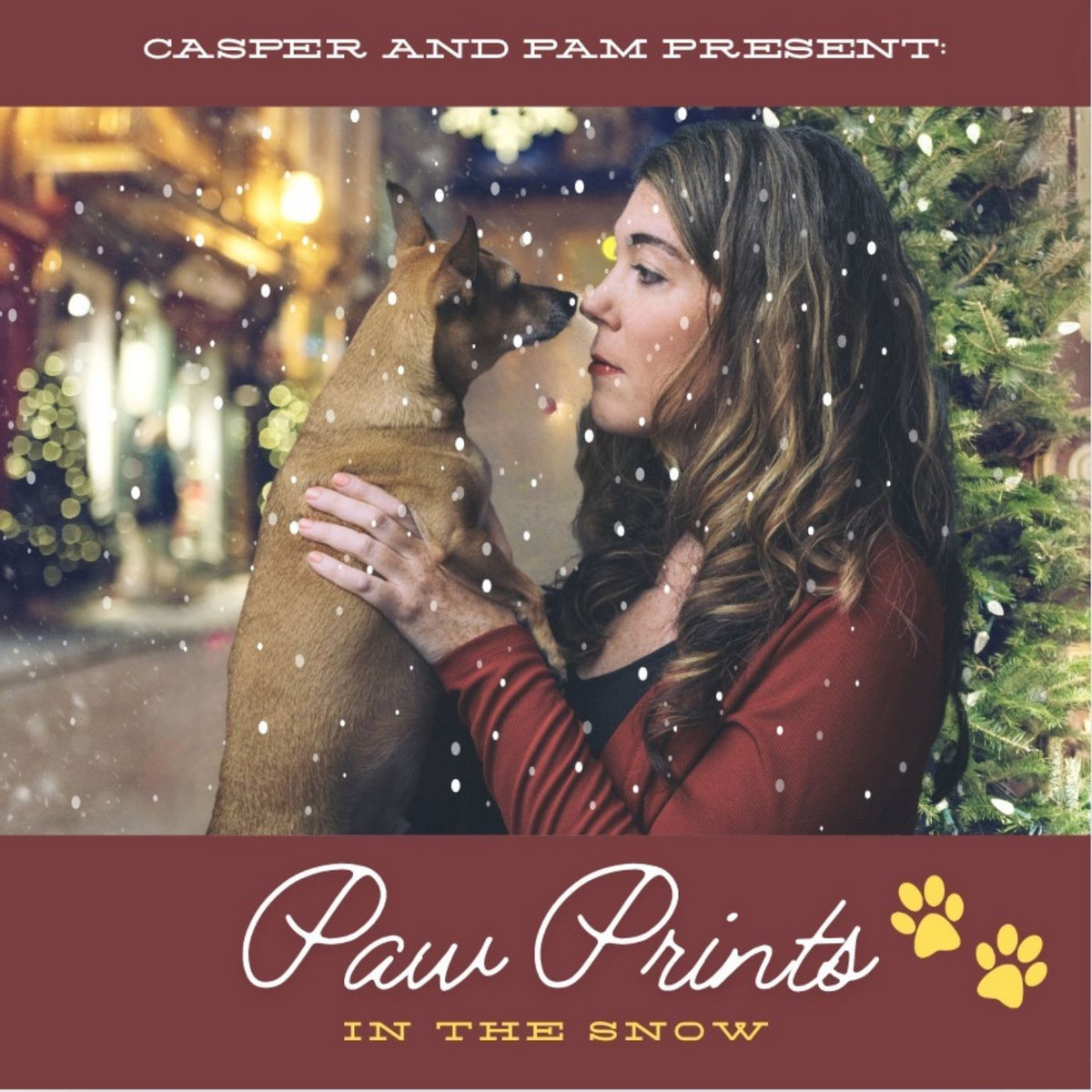 Paw Prints in the Snow | Casper and Pam