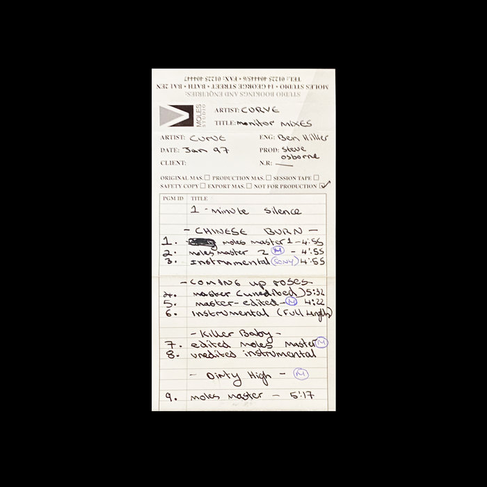 Chinese Burn - Bootleg Series Vol 2 | Curve