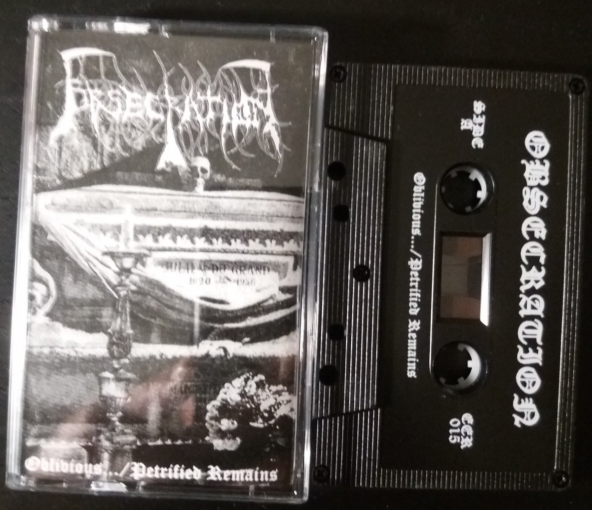EER015: Obsecration ‎– Oblivious.../Petrified Remains | Obsecration ...