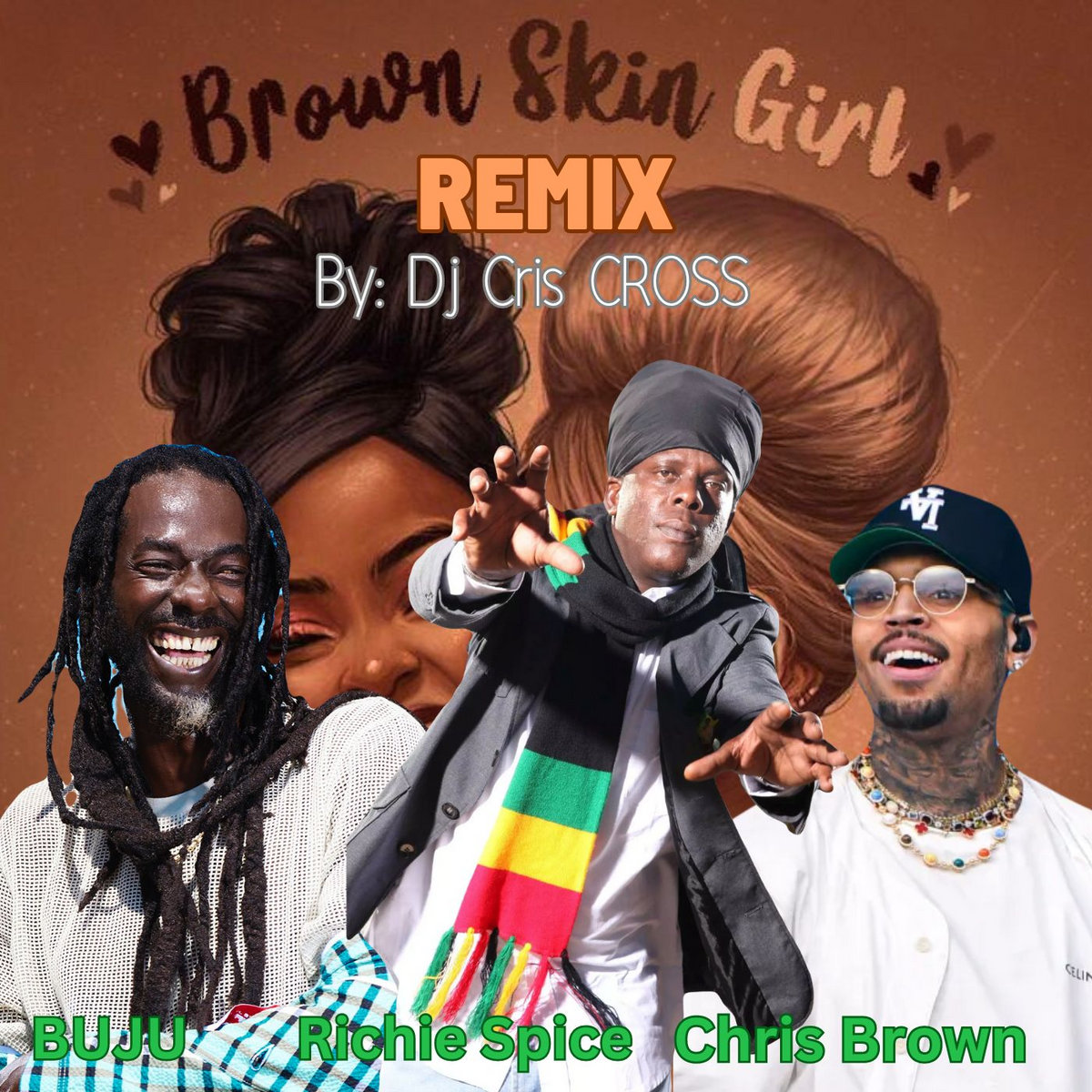BROWN SKIN COMBINATION REGGAE REMIX [Head To Toe Riddim] - CHRIS BROWN ...
