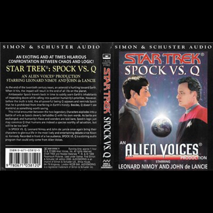 Star Trek Spock VS Q | Leonard Nimoy