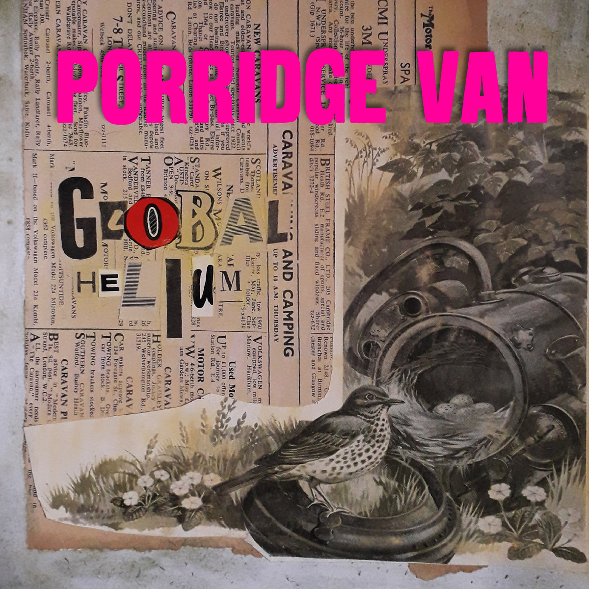 Global Helium | Sexton Ming's Porridge Van | SEXTON MING'S PORRIDGE VAN
