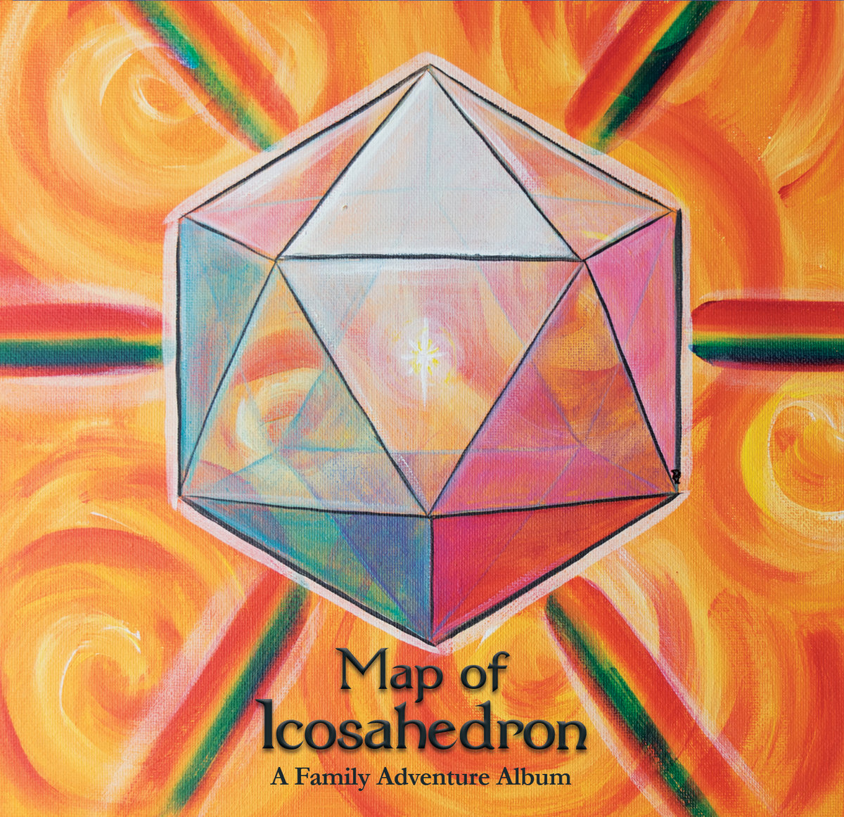 Map of Icosahedron | The Rainbow Beat
