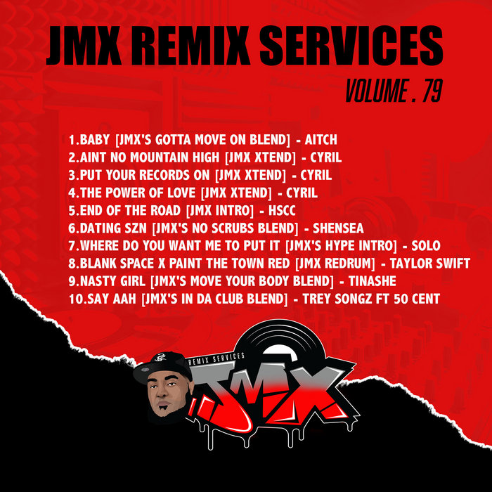 JMX REMIX SERVICES VOLUME.79 | DJ J-MIXX GC
