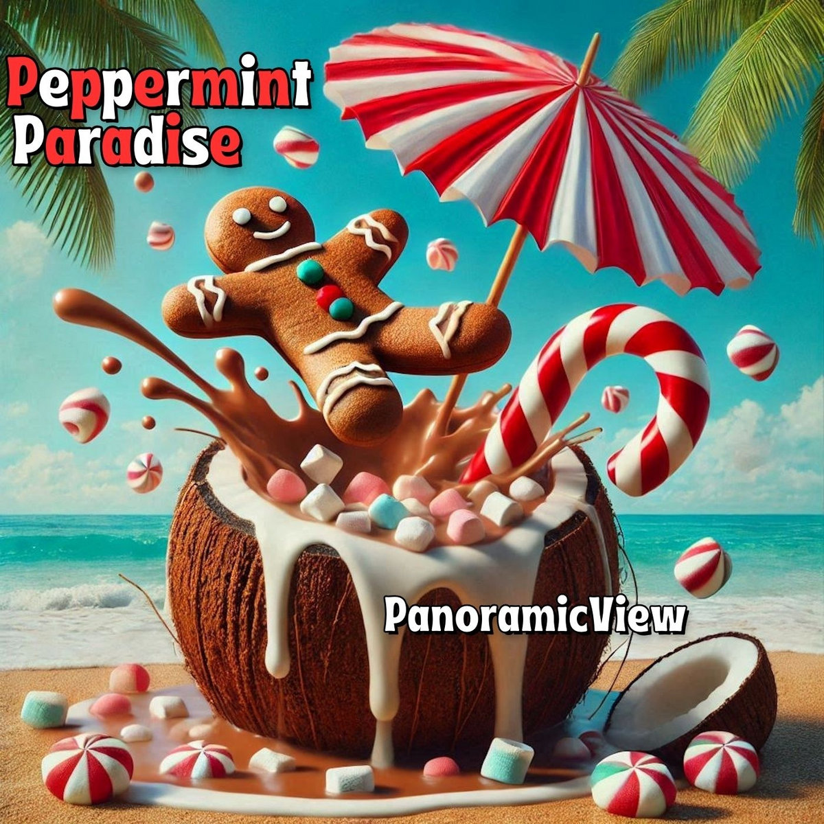 Peppermint Paradise | Panoramic View Steel Drums