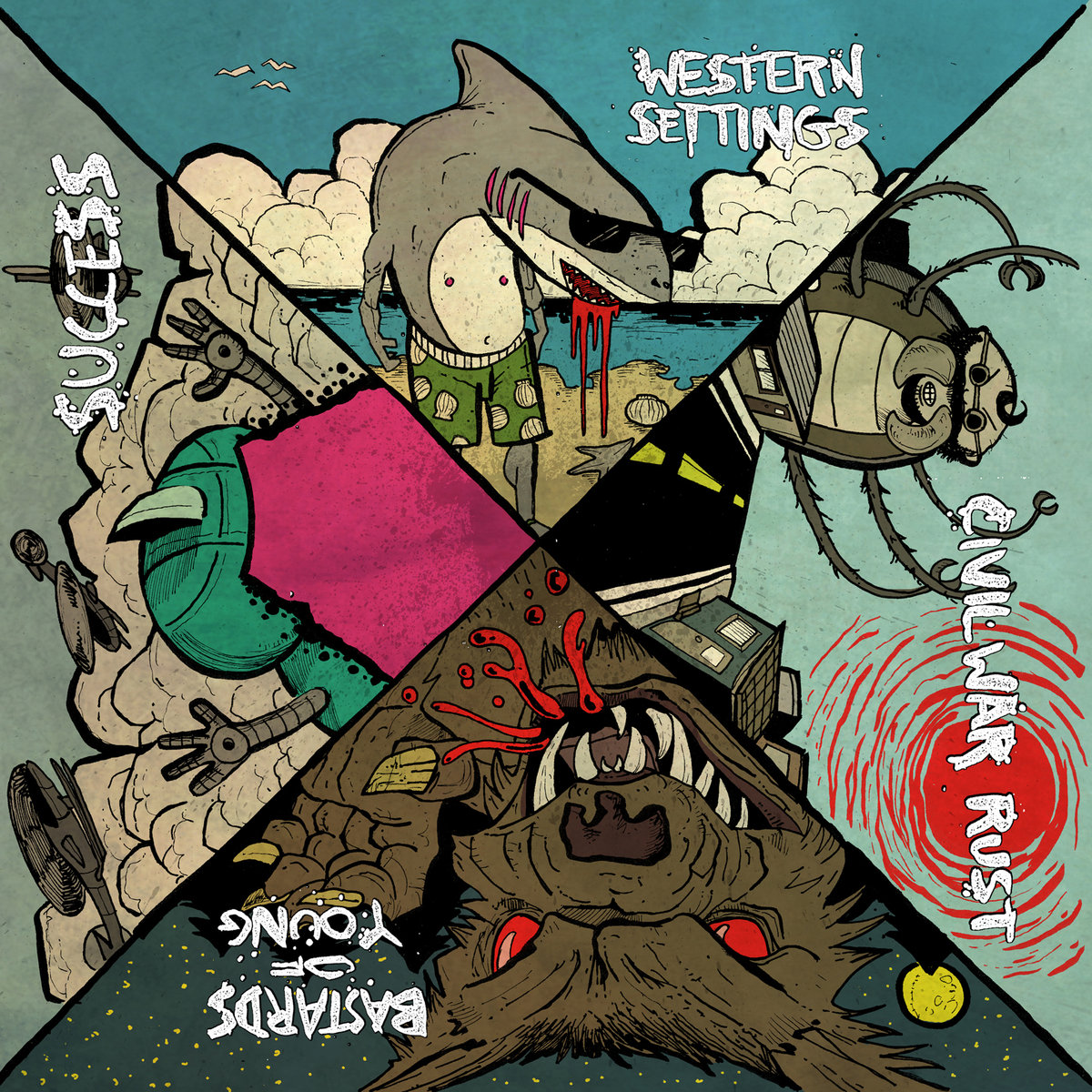 Burrito Wars | Bastards Of Young / Success / Civil War Rust / Western ...