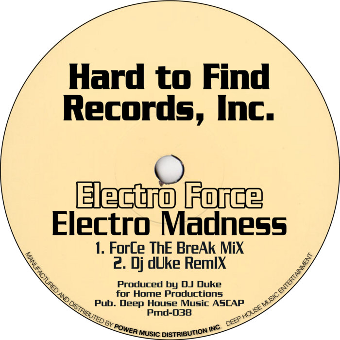 Electro Madness | Electro Force | DJ Duke
