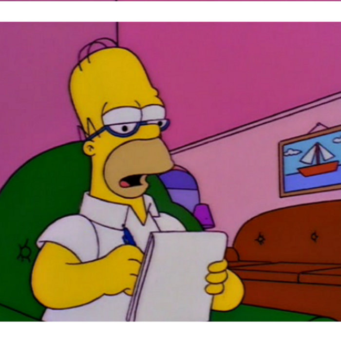 Un tomate que cantaba Rap- Homero Simpson | Martín Domínguez | Chubasco ...