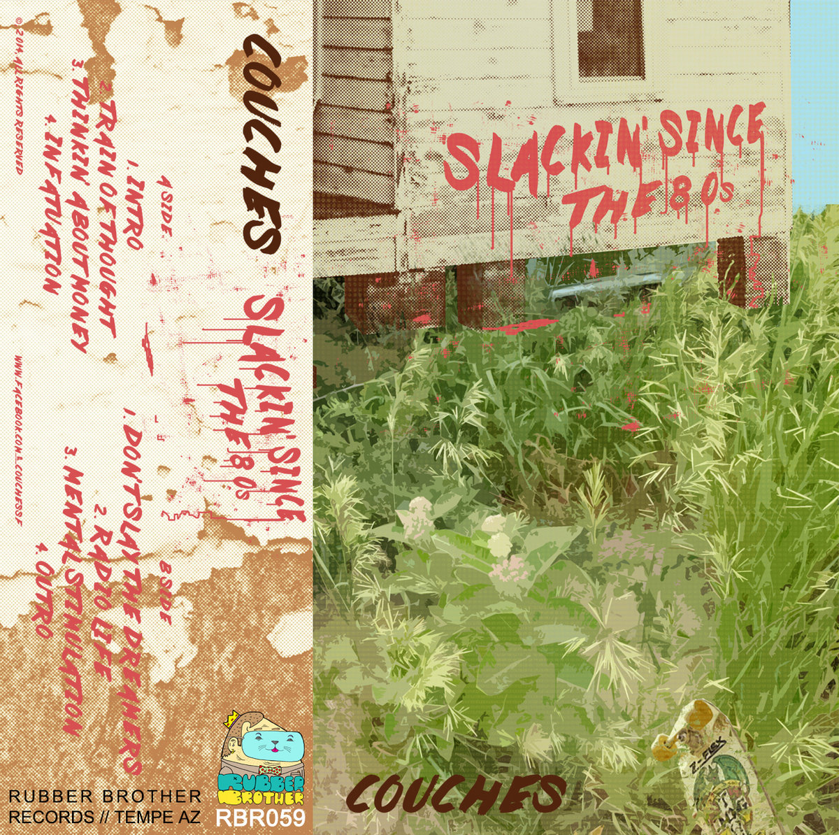 Slackin' Since The 80s | Couches | RUBBER BROTHER RECORDS