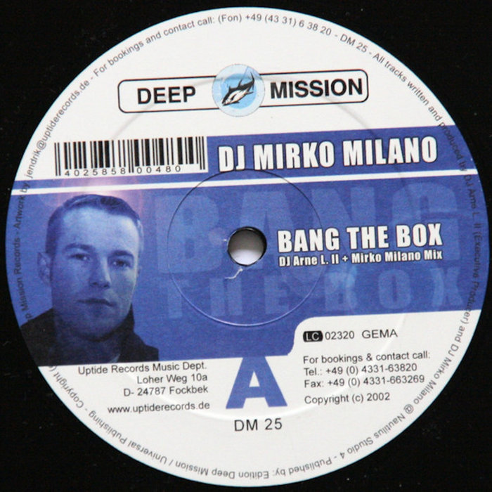 Bang The Box | DJ Mirko Milano | DJ Arne L II