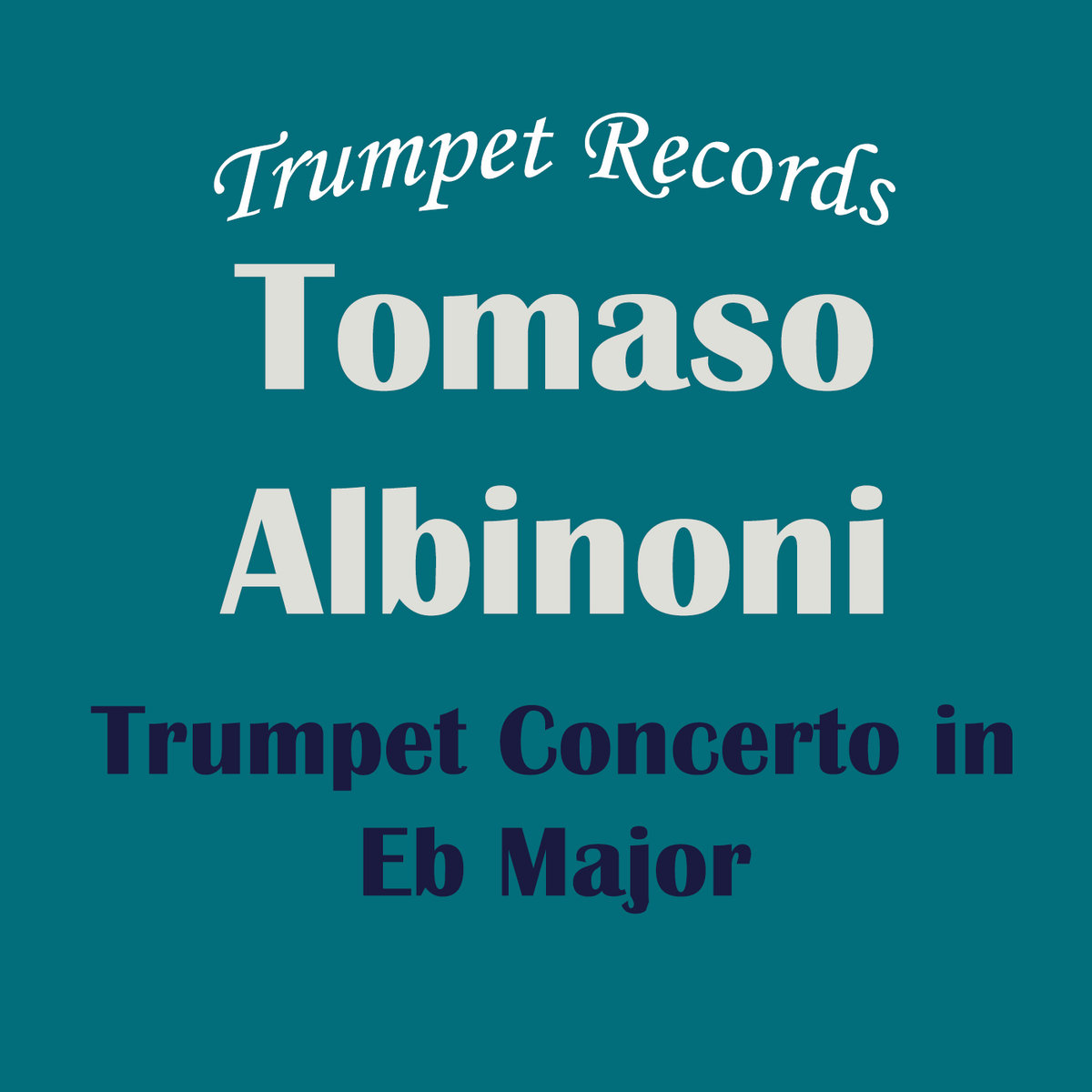 Tomaso Albinoni - Trumpet Concerto in Eb Major (Accompaniment, Play ...